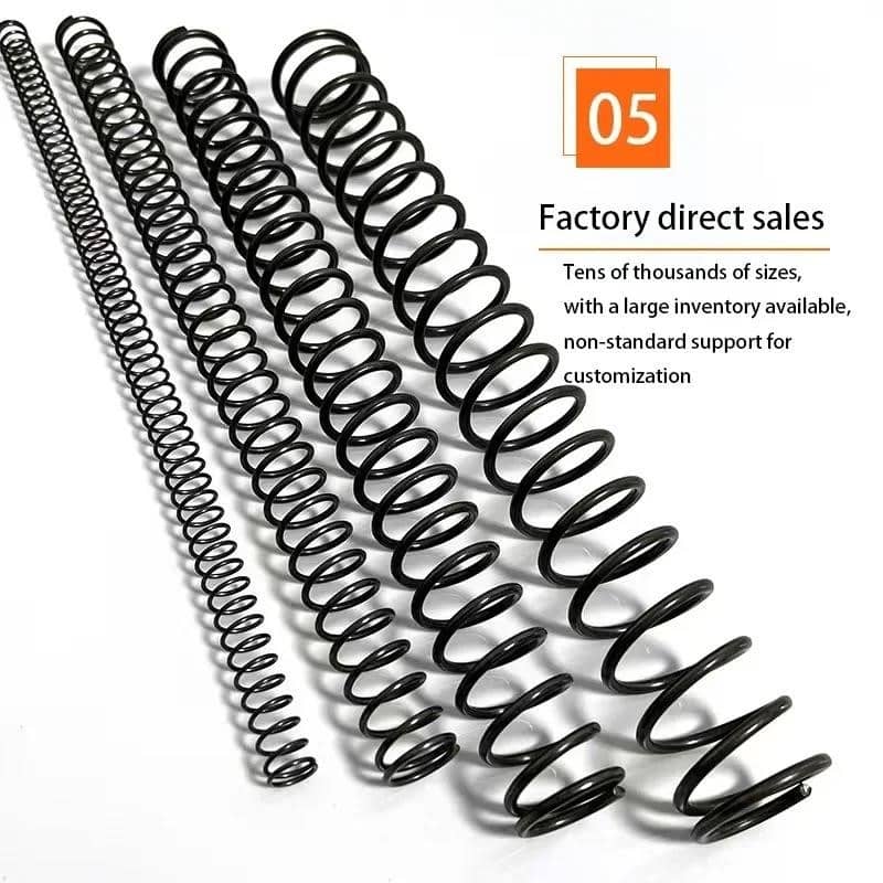 Arc de compresie cu rotor spiralat din oțel cu arc de 65 Mn, diametrul ...